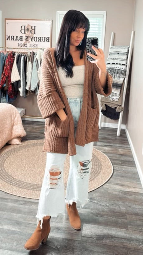 Cozy-Up Sweater Cadigan – Burdy's Barn